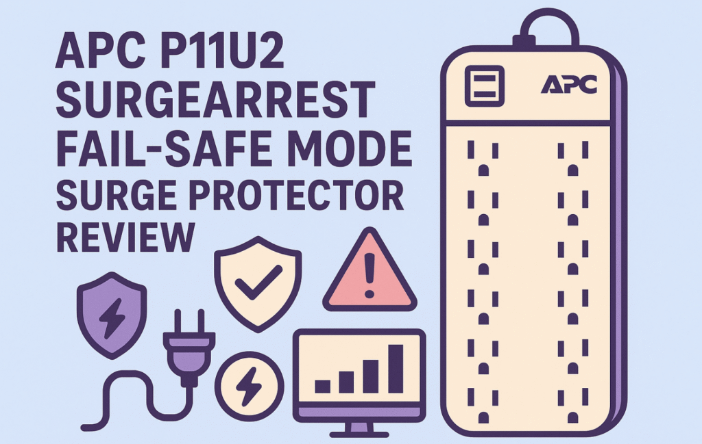 APC P11U2 SurgeArrest Fail-Safe Mode Surge Protector Review
