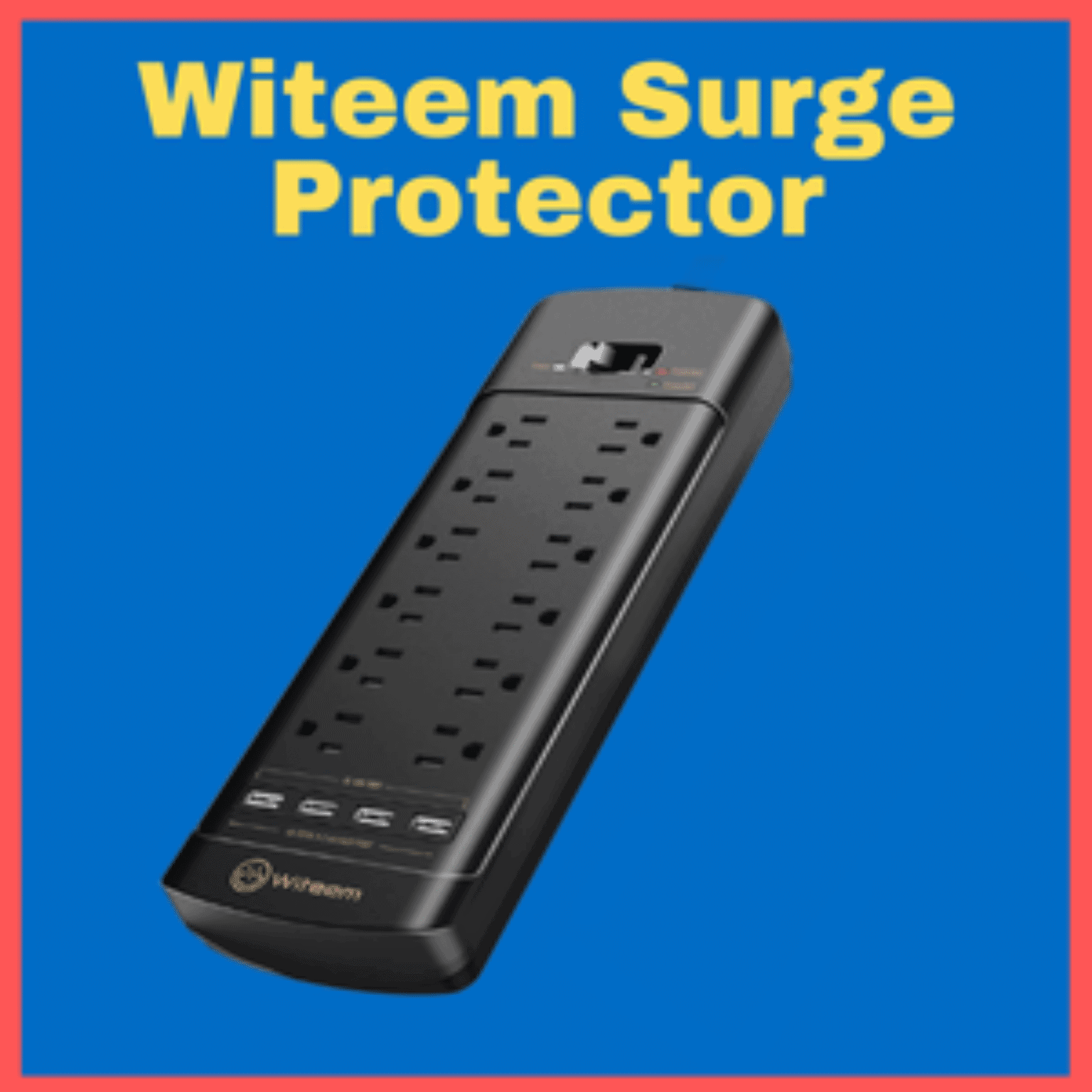 Witeem 12 Outlet Surge Protector - Is it Worth Trying Out?