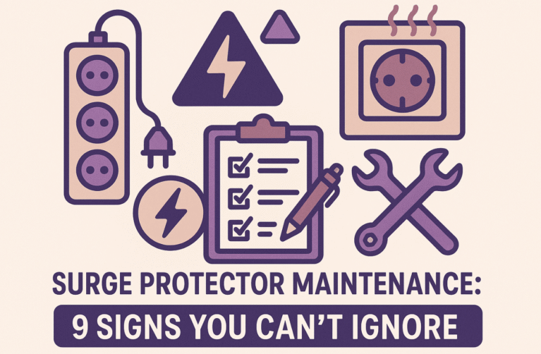 Surge Protector Maintenance: 9 Signs You Can't Ignore