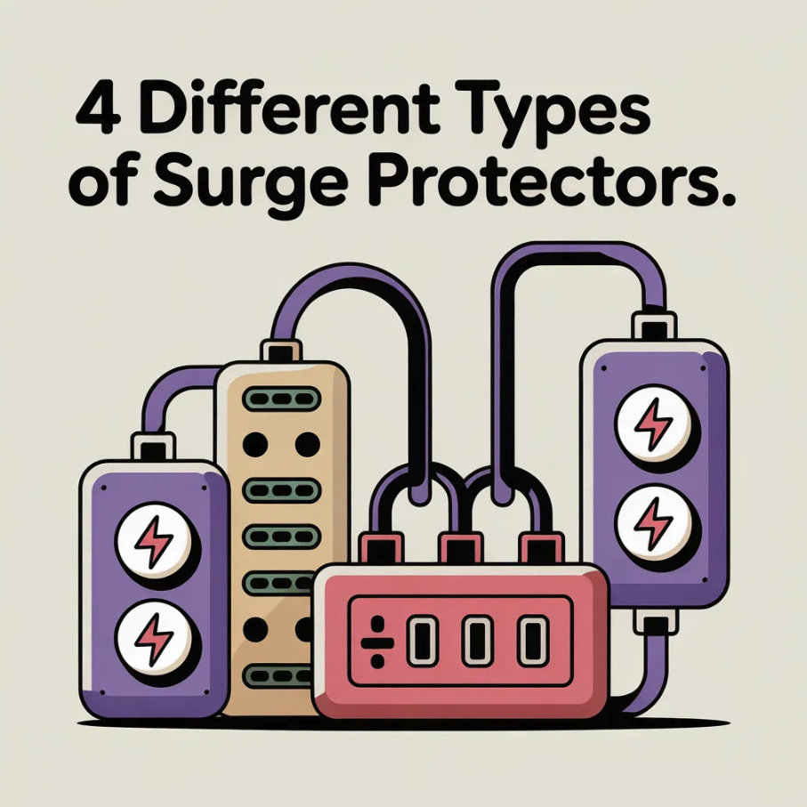 4 Different Types of Surge Protectors & Level of Protections