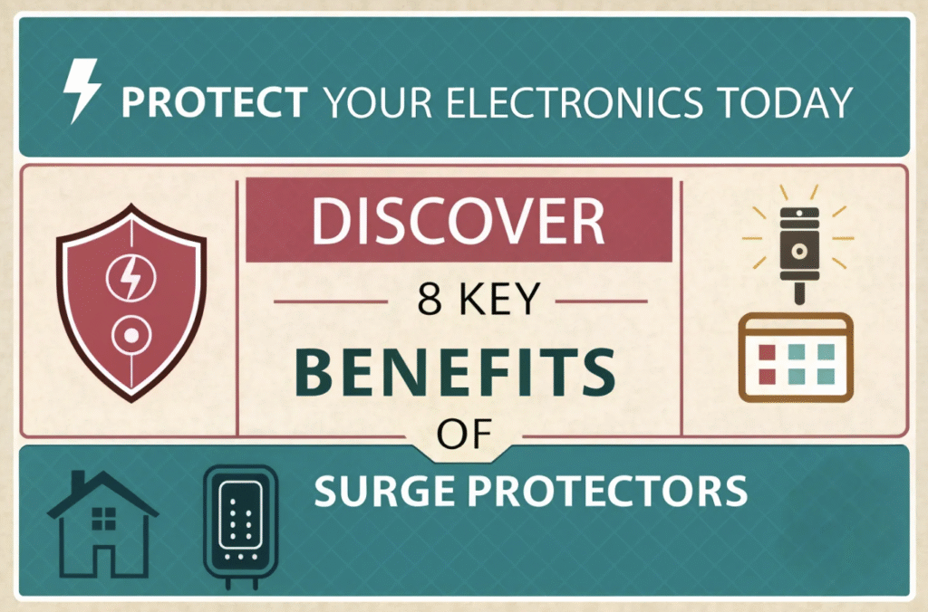 Home Protection: 8 Surge Protector Benefits You Should Know