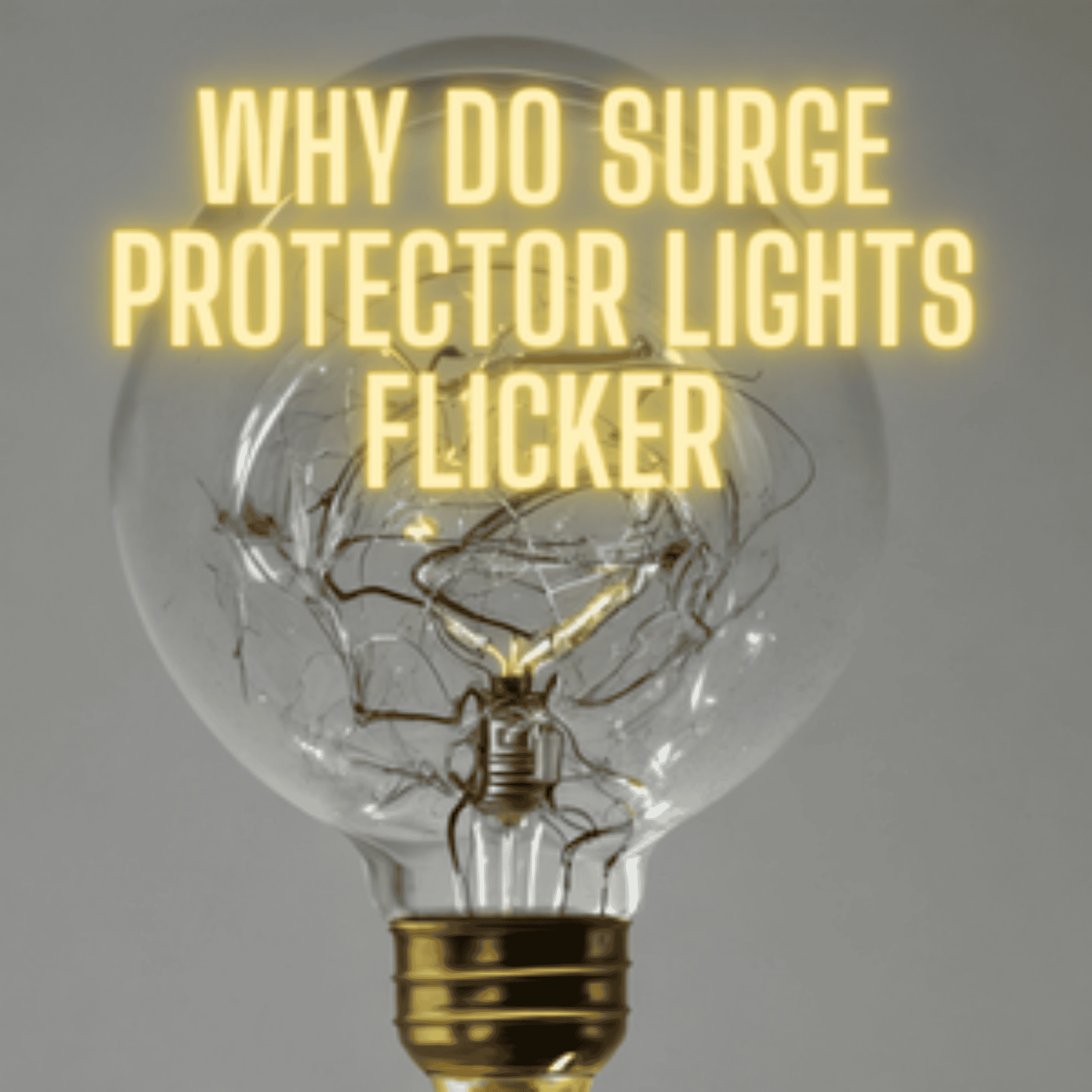 Why Do Surge Protector Lights Flicker: Causes Explained